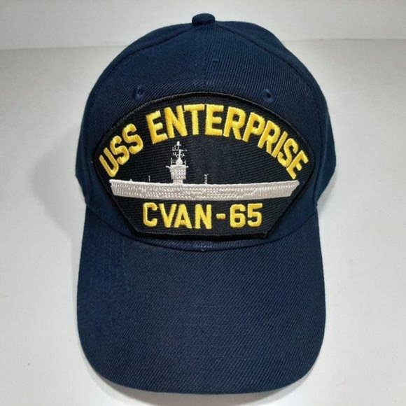 Accessories | Us Navy Uss Enterprise Cvan65 Mens Patch Cap Hat Baseball ...